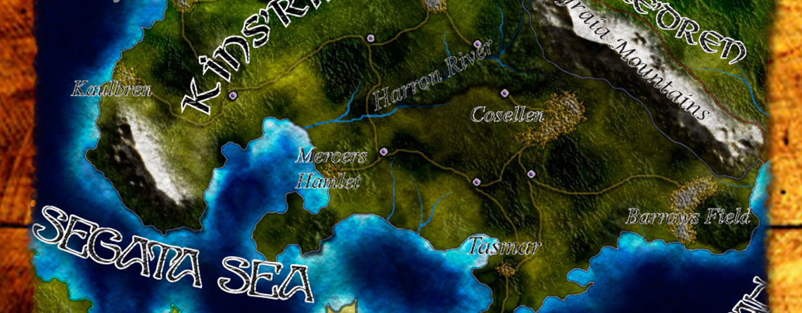 Kins'Rin, by Duncan Peterson - Free Fantasy Maps